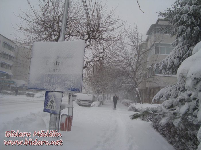 APOCALIPSA ALBĂ revine! Focșaniul sub zăpadă - Blidaru.net