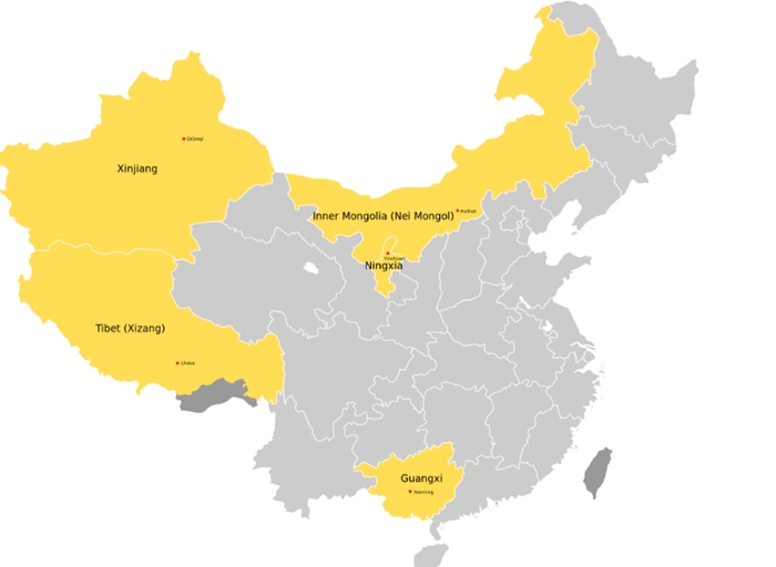 china regiuni autonome - Blidaru.net
